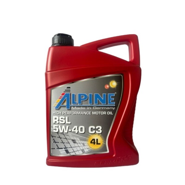 ALPINE RSL C3 5W-40 (4 LITER/BOTTLE) 0100179 | RAVESHOP