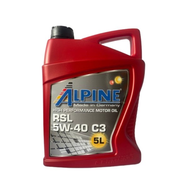 ALPINE RSL C3 5W-40 (5 LITER/BOTTLE) 0100172 | RAVESHOP